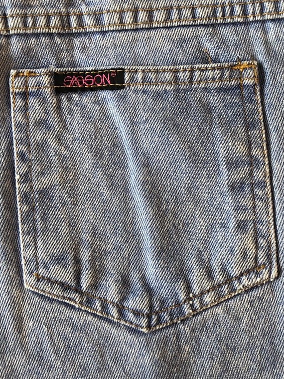 1980’s Sasson Jeans, Vintage 80’s High Waisted Stone … - Gem