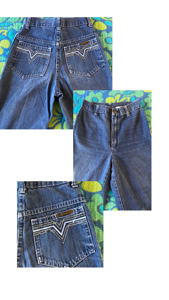 1970’s High Waisted Jeans, Sears JR Bazaar, Vintage 7… - Gem