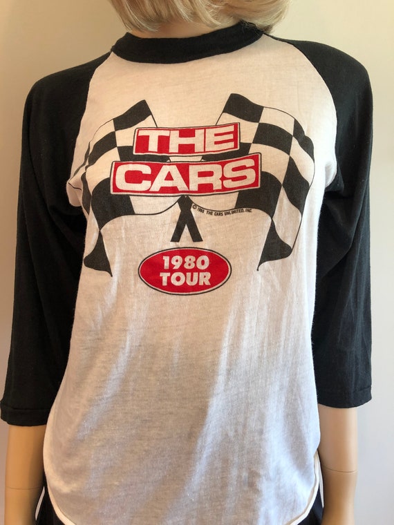 The Cars Concert Shirt, The Cars Panorama Tour Jersey… - Gem