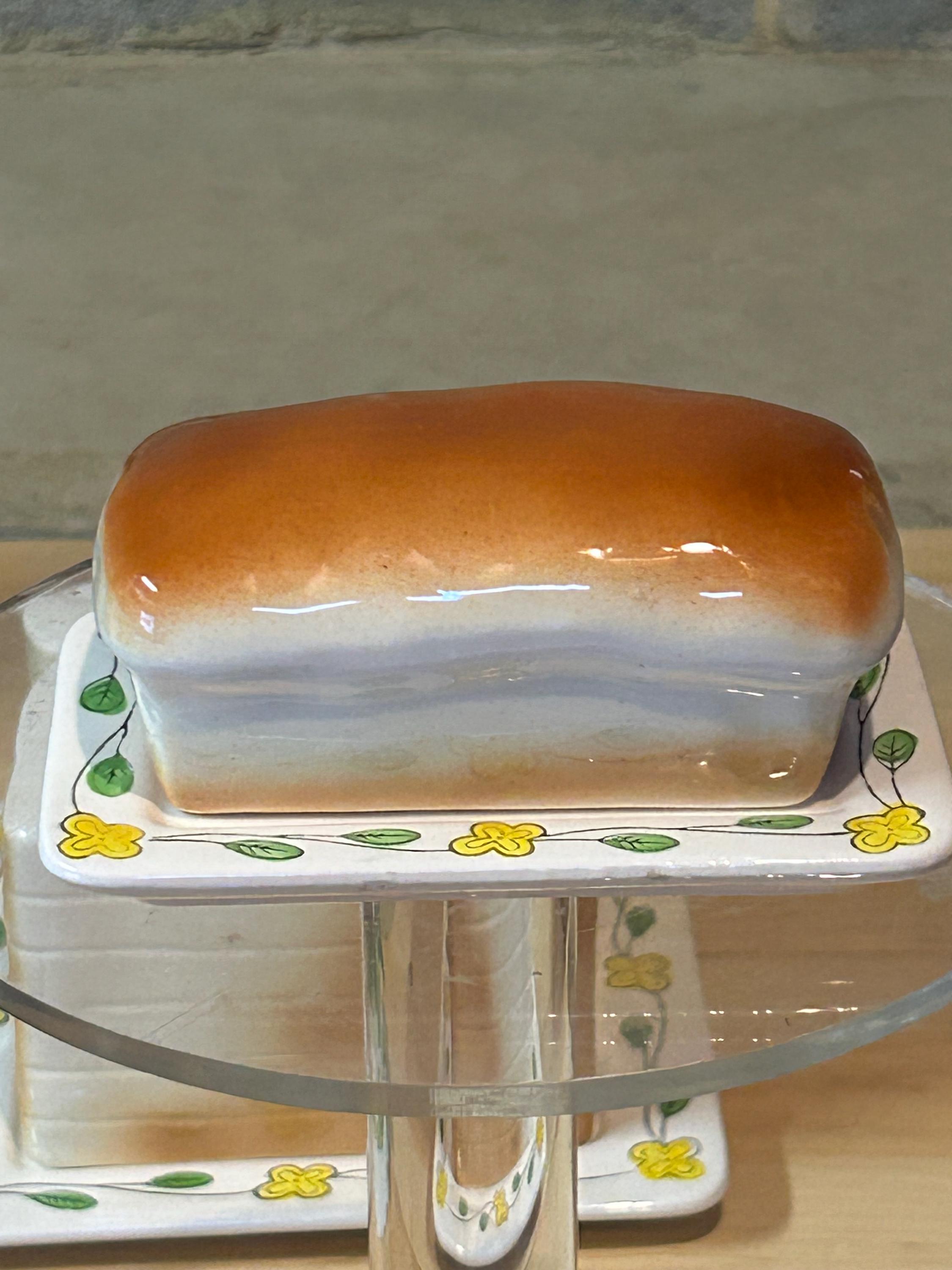 Mid Century Ceramic Toast Warmer and Butter Dish Japan - Etsy