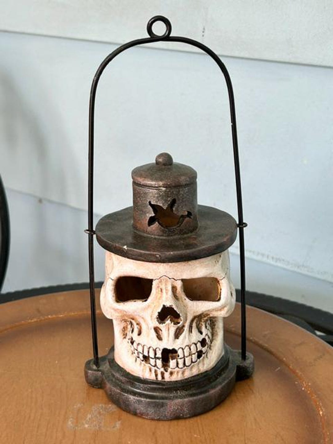 Day of the Dead Light-up Color Changing & Flashing Skull Head W/top Hat ...