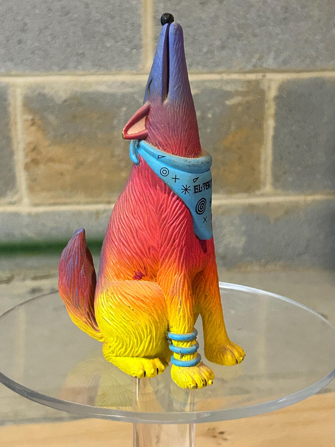 1992 El Torito Mexican Restaurant Coyote Howling Advertising Figure ...