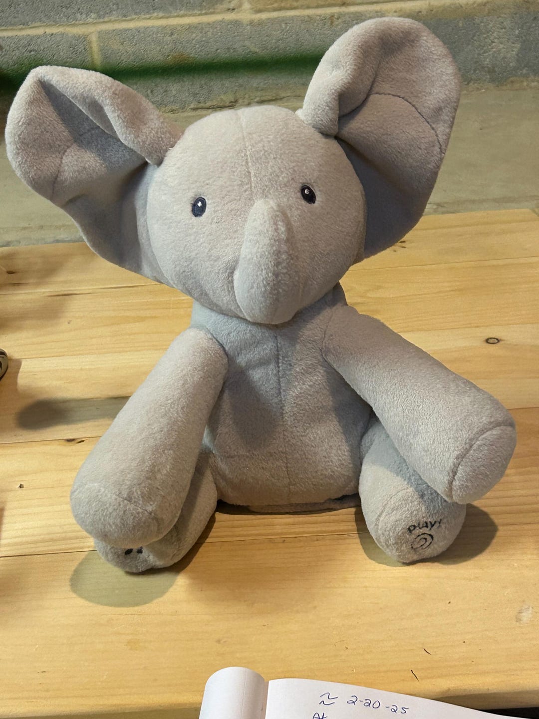 Gund 12" Animated Flappy the Elephant Stuffed Animal Baby Plush Toy - Etsy