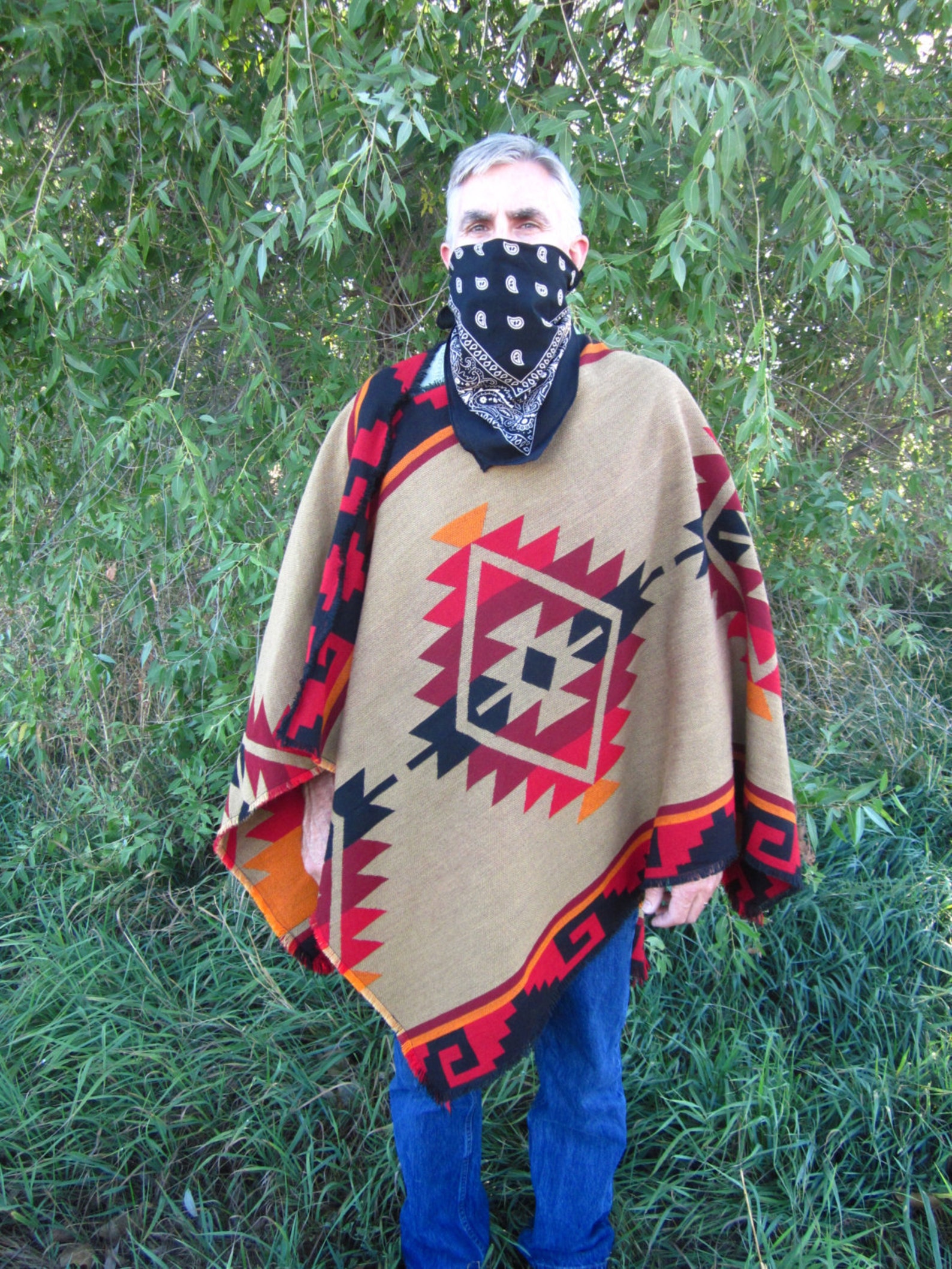 Daryl Dixon Poncho Cold Winter Nights XL Width | Etsy