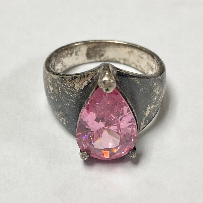 Pink Ice Ring - Etsy