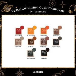 58 Colors Versacolor Mini Cube Stamp Pads - Etsy