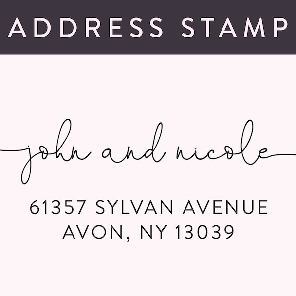 Etsy Address Stamps - Etsy