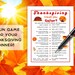 Thanksgiving Would You Rather Game, Thanksgiving Games Printable ...