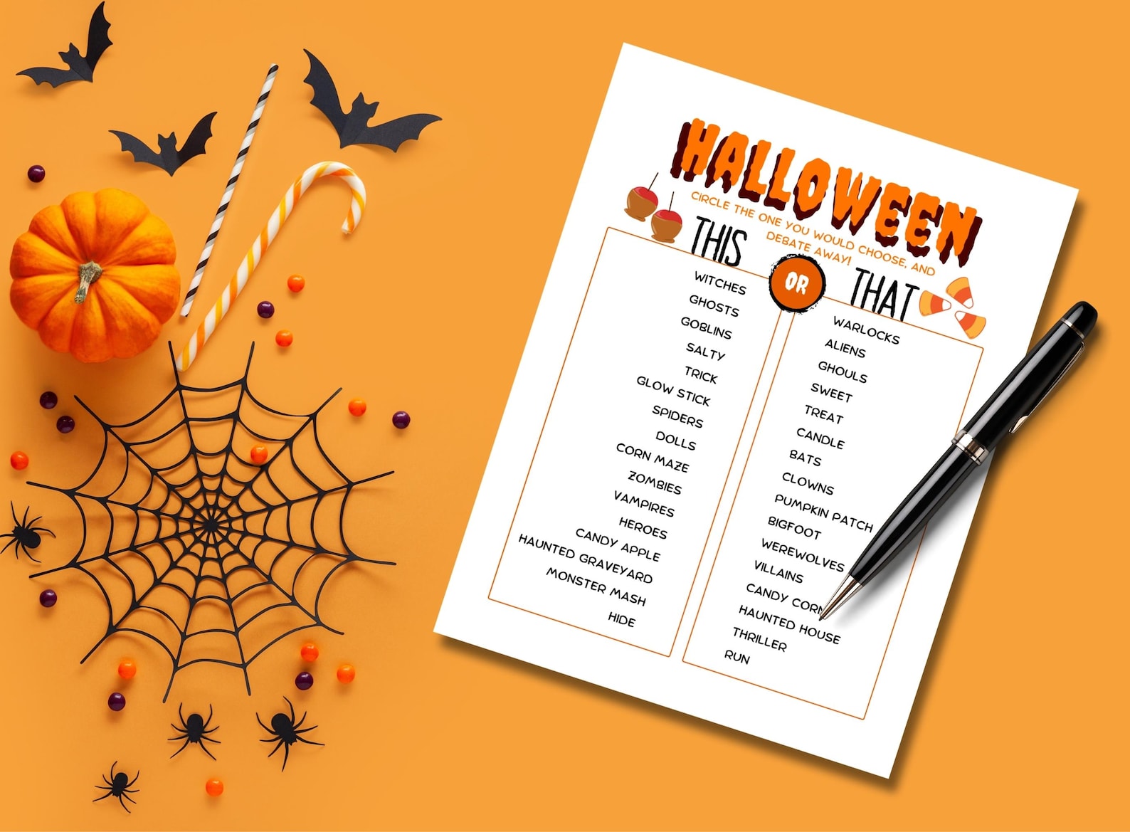 Halloween This or That Game, Halloween Would You Rather, Halloween ...