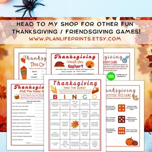 Thanksgiving Would You Rather Game, Thanksgiving Games Printable ...