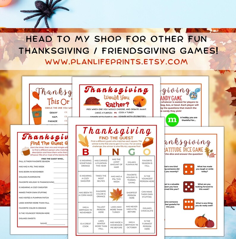 Thanksgiving Would You Rather Game, Thanksgiving Games Printable ...