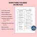 Travel Essentials Packing List, Vacation Checklist, Packing List ...