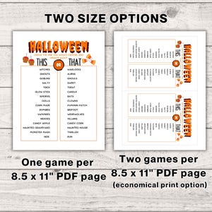 Halloween This or That Game, Halloween Would You Rather, Halloween ...