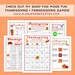 Thanksgiving Think Fast Game Printable, Friendsgiving Games, Trivia ...