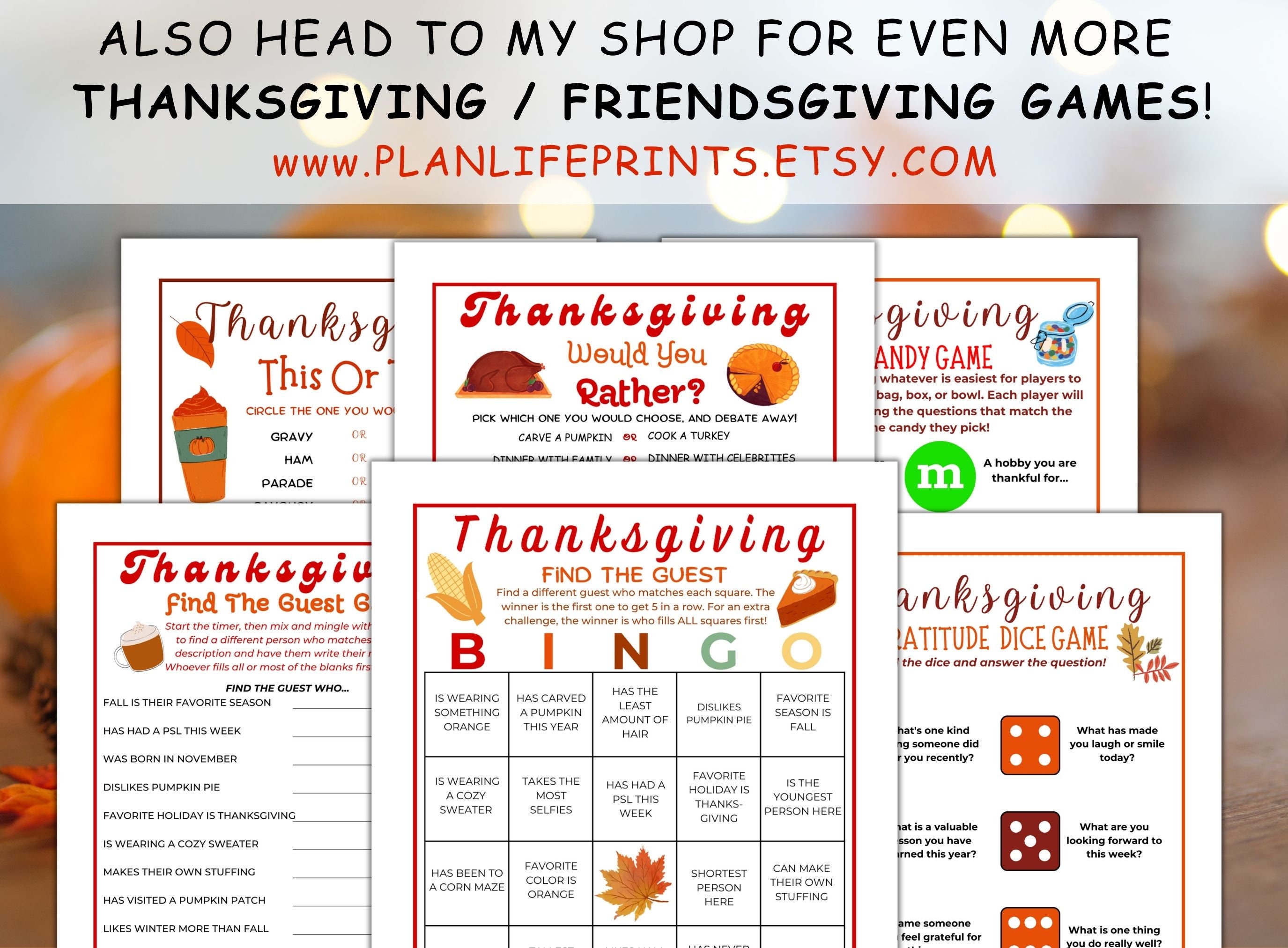 Thankful A to Z Thanksgiving Gratitude Game, I Am Thankful for ...