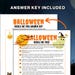 Halloween Riddle Me This Printable Game, Halloween Trivia Game, Fun ...