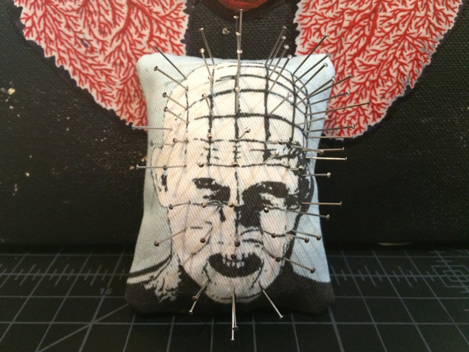 Hellraiser Pinhead Pin Cushion - Etsy
