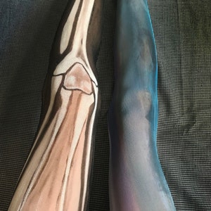 Corpse Bride Tights - Etsy Canada