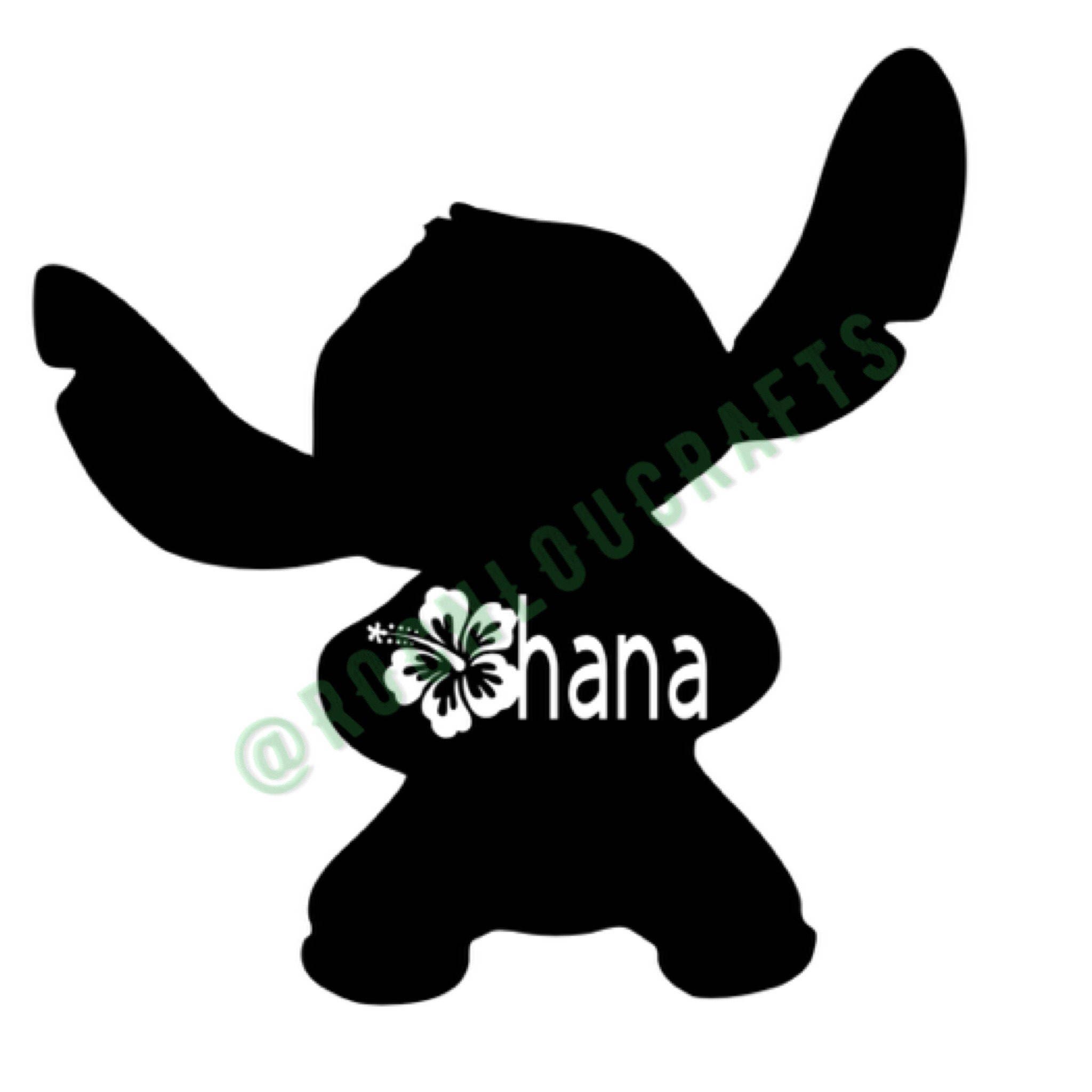 Ohana vinyl decal stitch Lilo en Stitch | Etsy Ohana vinyl decal stitch Lilo en Stitch | Etsy