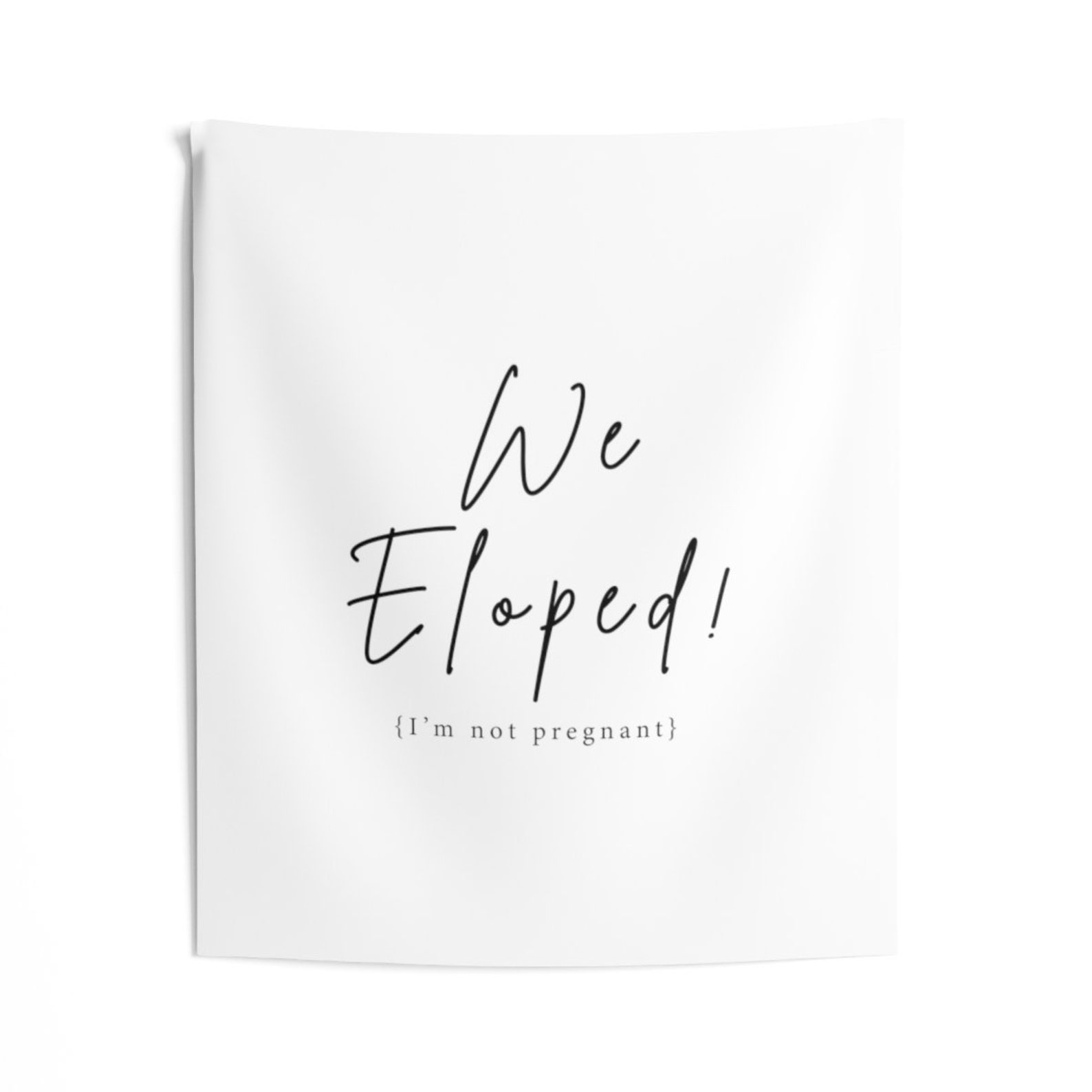 We Eloped I m Not Pregnant Wedding Marriage Announcement Etsy we-eloped-i-m-not-pregnant-wedding-marriage-announcement-etsy