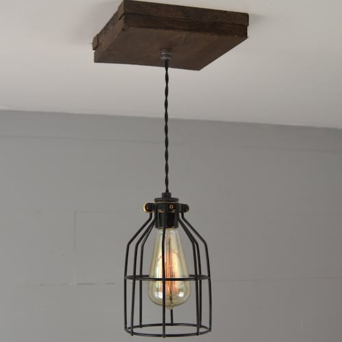 Rustic Light Fixture Hanging Light Rustic Lighting - Etsy