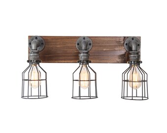 Farmhouse Vanity Lighting - Etsy