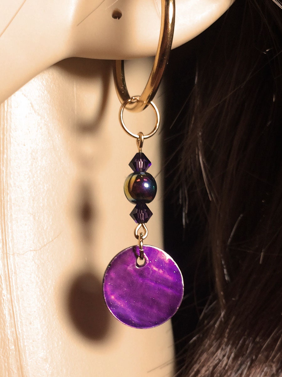 Gold Accented Chinese Mussel Shell Coins Multiple Colors - Etsy