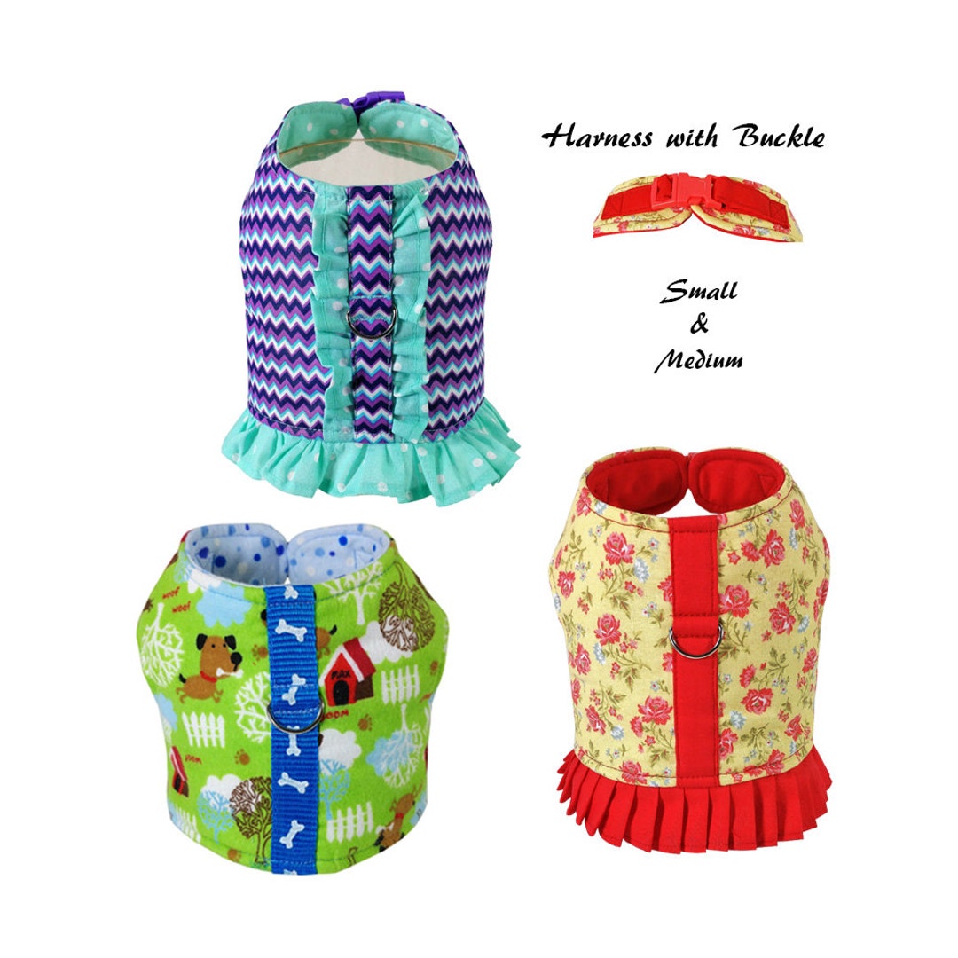 Dog Harness With Buckle Tutorial N Pattern-small & MEDIUM-, Digital PDF ...