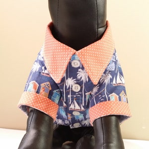 Casual Button Dog Shirt Sewing Pattern PDF, Dog Clothes Pattern, Dog ...