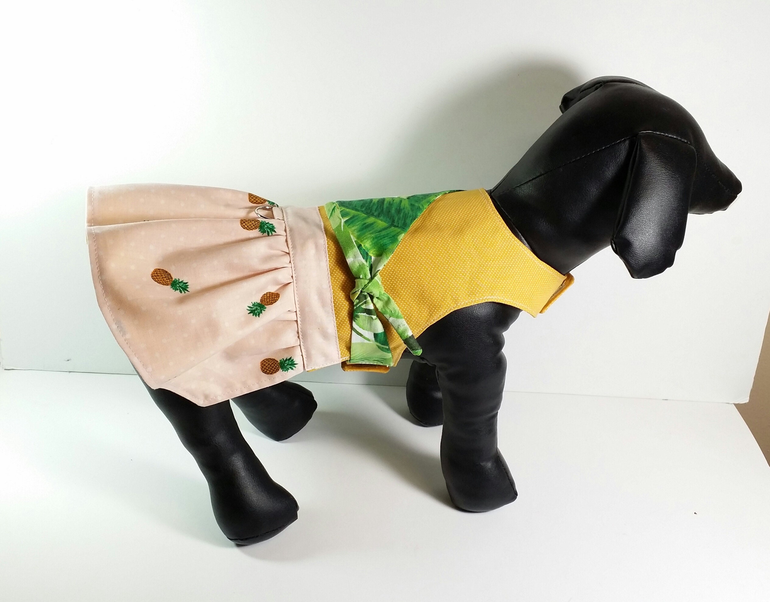 Hannah Dog Dress Sewing Pattern PDF, Nautical Dog Dress, Dog Harness ...