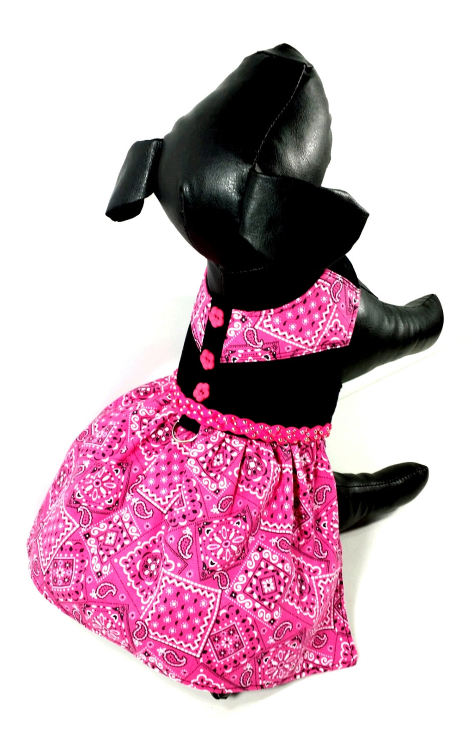 Rodeo Dog Dress Pattern -SMALL & MEDIUM- Dog Clothes Sewing Pattern PDF ...