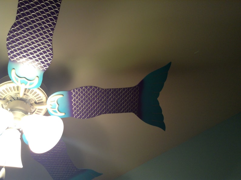 Mermaid Ceiling Fan Blades - Etsy