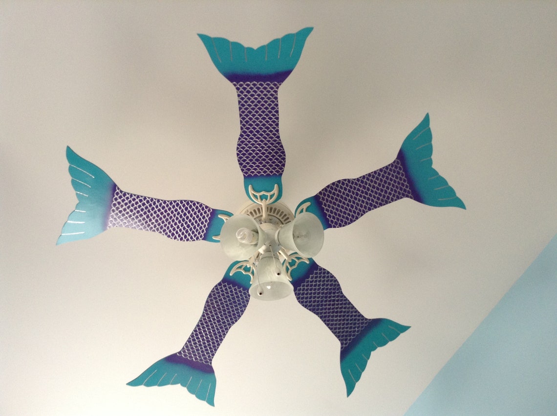 Mermaid Ceiling Fan Blades - Etsy