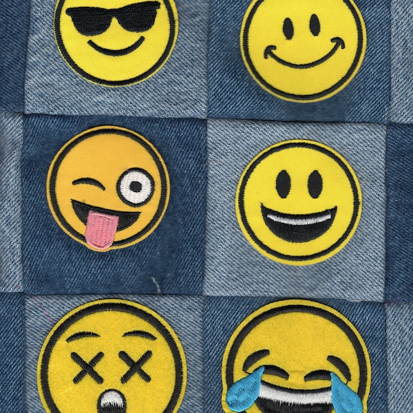 Emoji Patches - Etsy