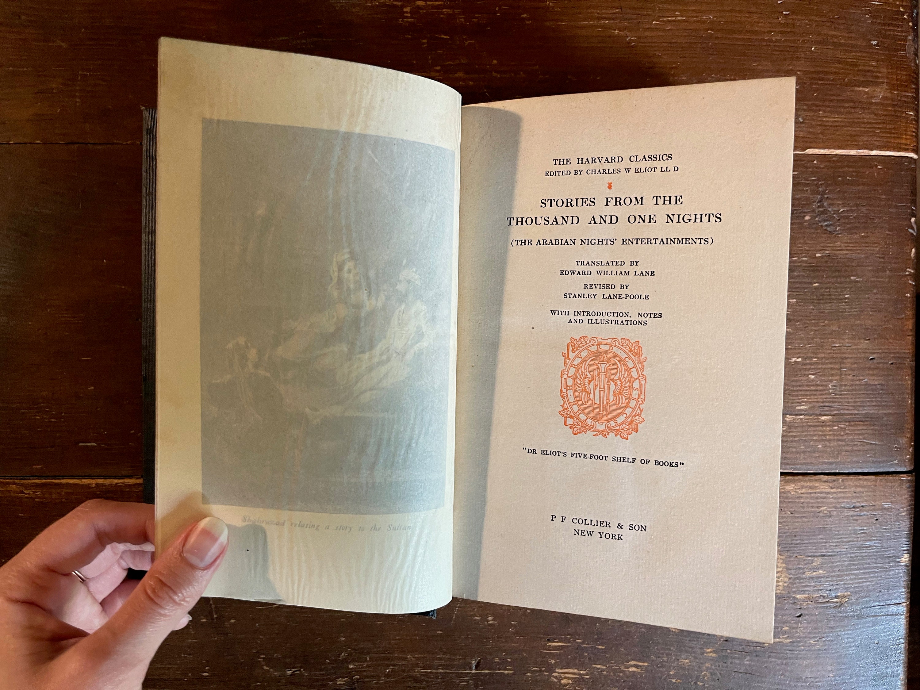Harvard Classics Vintage Book Set: Volumes 3, 15, 16, 25, 50. 1909 ...