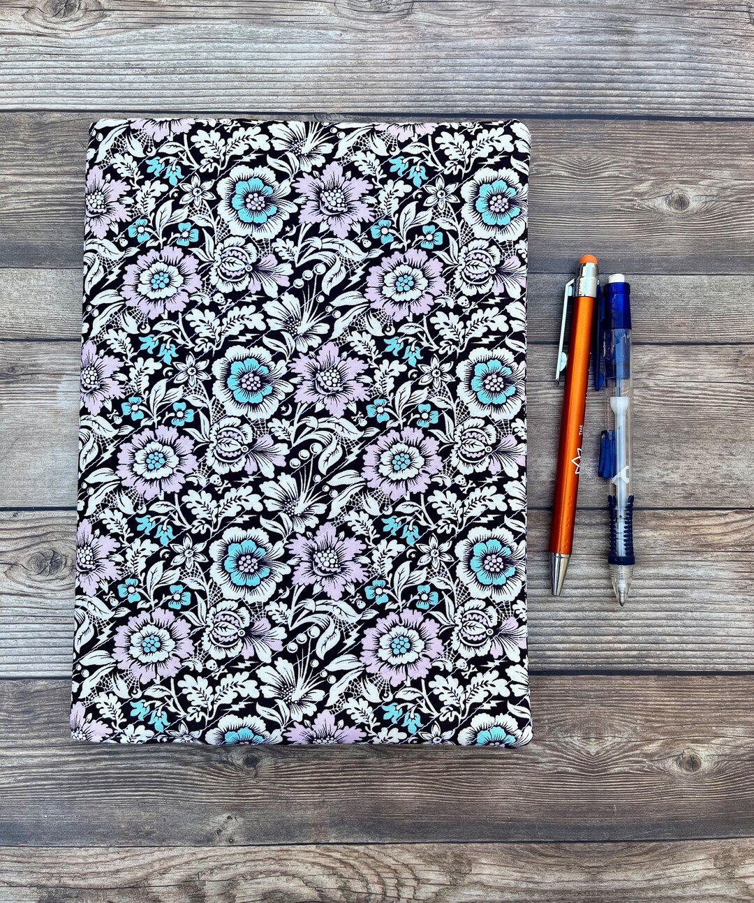 Spider Blossom Quilted Journal Cover, Tula Pink Nightshade Deja Vu ...