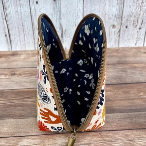 Moonglow Fabrics Clam Shell Pouch, Ruby Star Society Dumpling Pouch ...