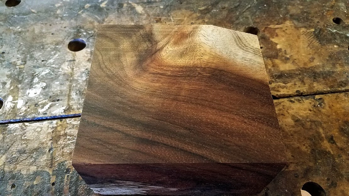 Hawaiian Koa Wood Block With Sapwood - Etsy