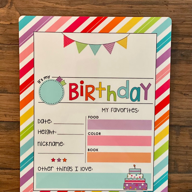 Birthday Sign Board - Etsy