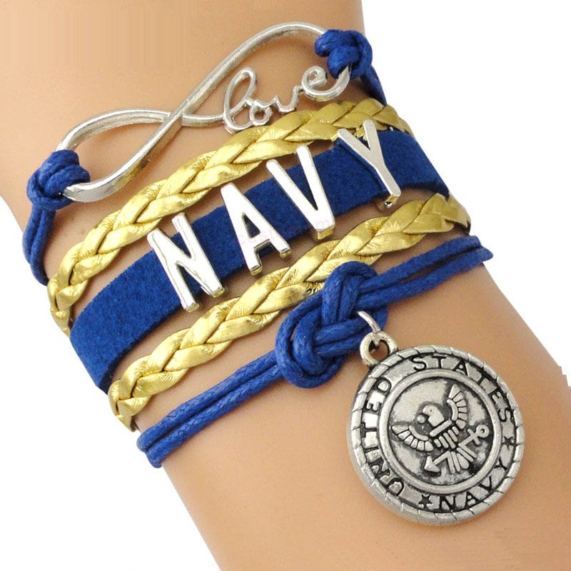 Us Navy Bracelet - Etsy
