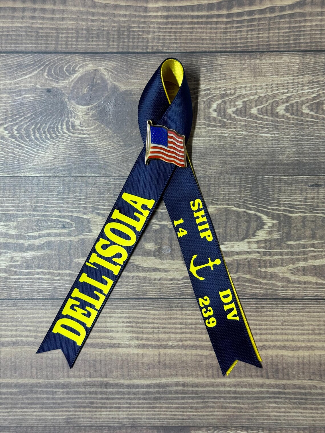 Personalized Navy PIR Graduation Ribbons With Anchor Pin - Set of 2 - Etsy