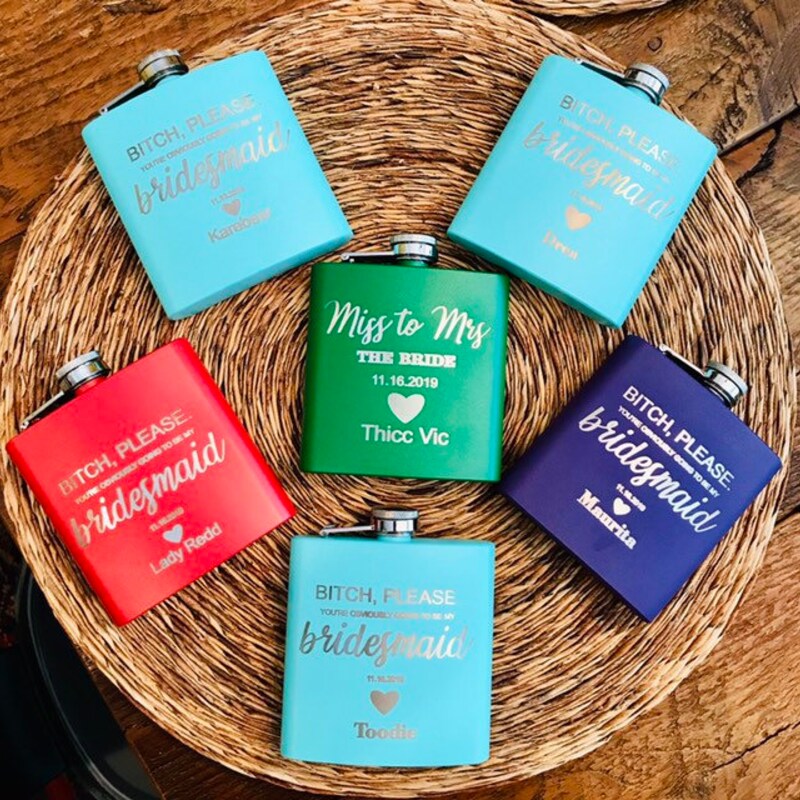 Engraved Flasks - Etsy