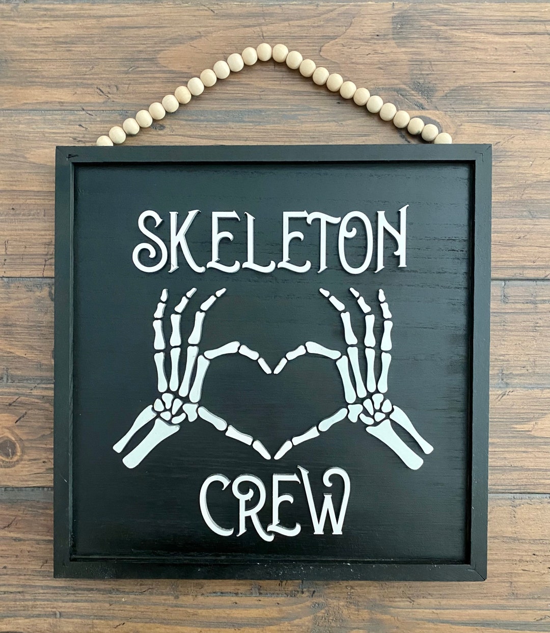 Halloween Sign/skeleton Sign/ Halloween Décor /halloween Sign/ Skeleton ...