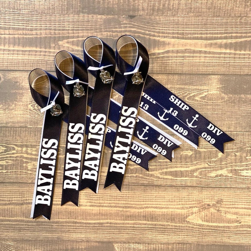 Navy Ribbon - Etsy