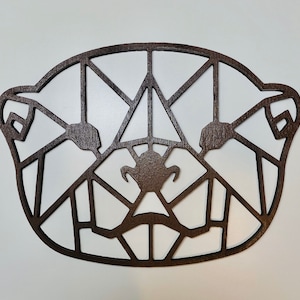 Geometric Otter Head Wooden Wall Art - Nursery Decor - Etsy