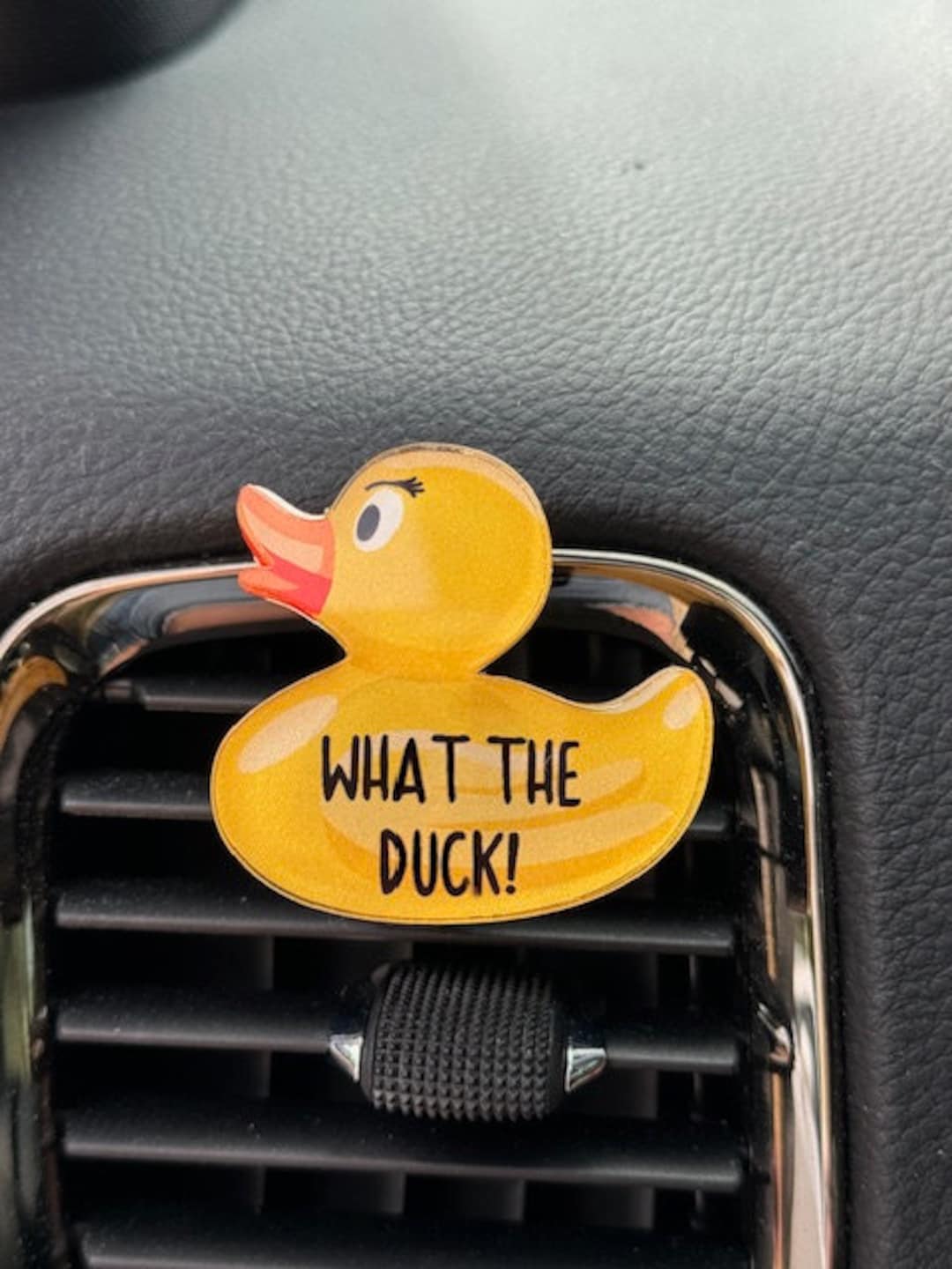 Rubber Duck Car Vent Clip, Picture Car Accessory, What the Duck, New ...