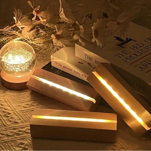 Military Family Deployment Lighted Sign: LED Wooden Base Decor - Etsy