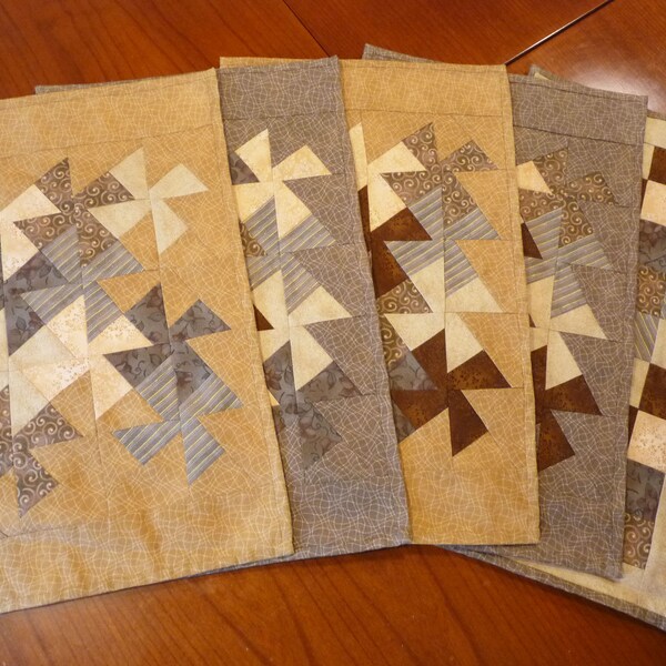 Patchwork Placemats - Etsy