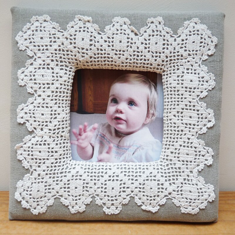 Crochet Photo Frame - Etsy