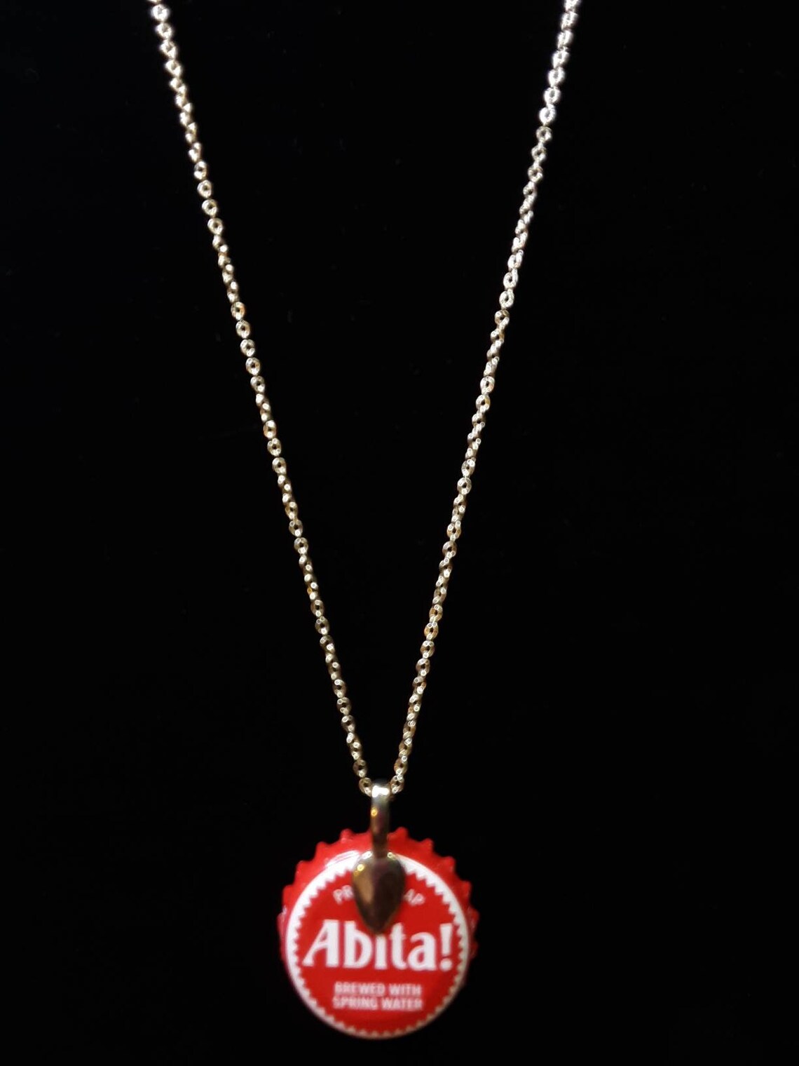 Abita! Bottle Cap Necklace - Etsy